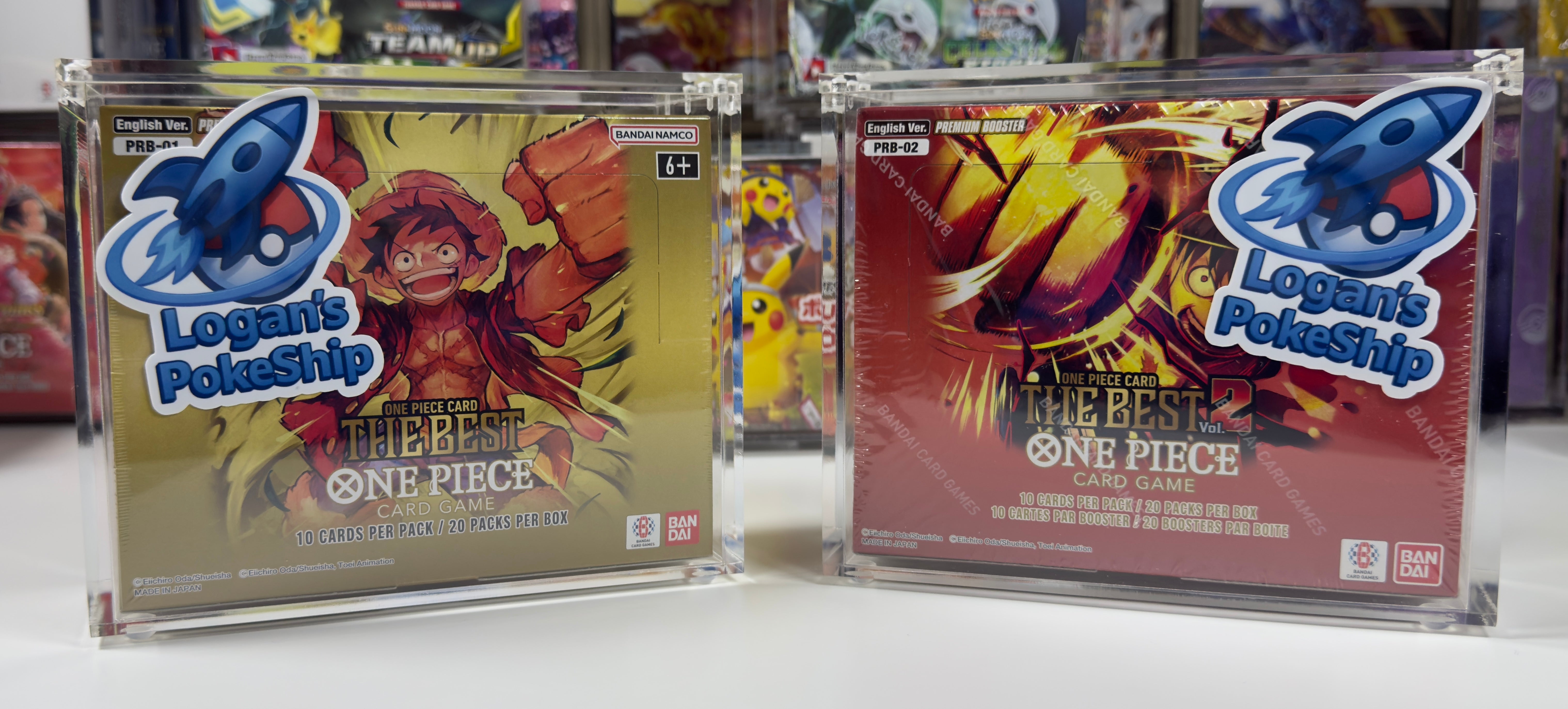 Acrylic case for ONE PIECE PRB-1, PRB-2 only!! – LOGANS POKESHIP